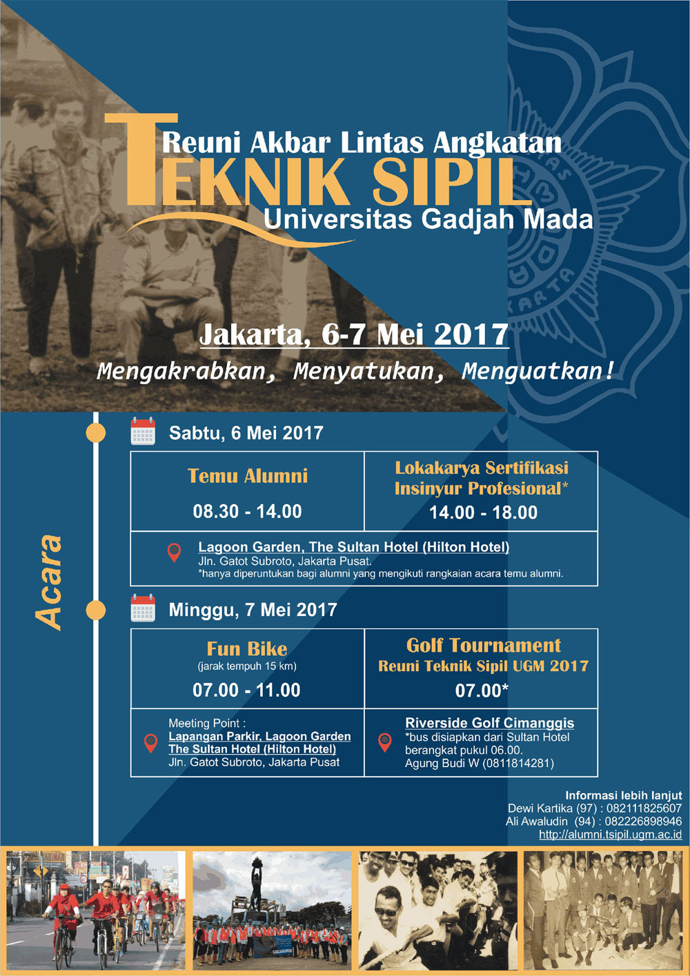 Informasi dan Pendaftaran Reuni Akbar Lintas Angkatan Teknik Sipil FT ...