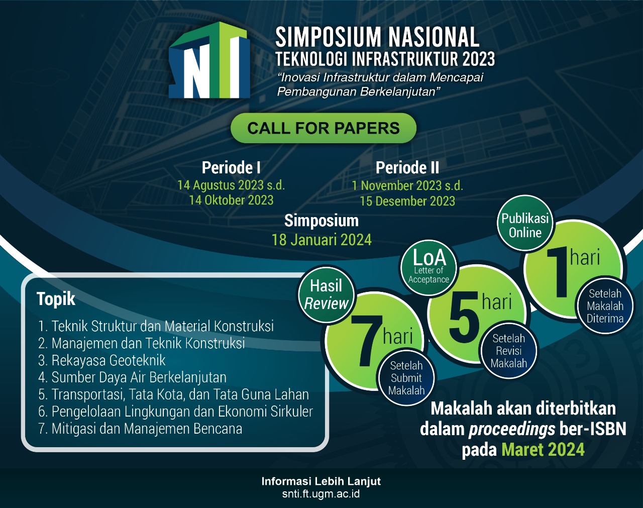 Departemen Teknik Sipil dan Lingkungan – Fakultas Teknik Universitas ...