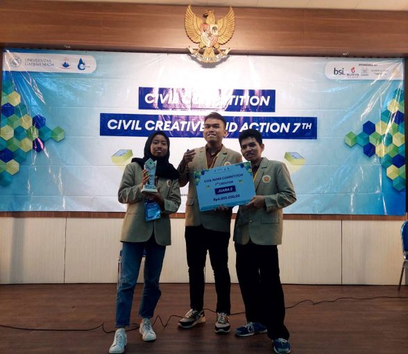 Prestasi Mahasiswa Teknik Sipil UGM pada Ajang Civil Paper Competition dalam Rangka 7th Creation ...